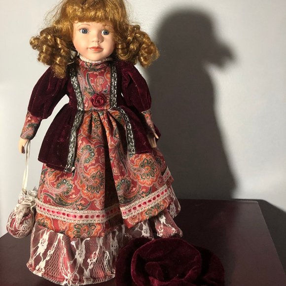 Albert & Price | Toys | Albert Price Vintage Porcelain Doll 65 Tall ...